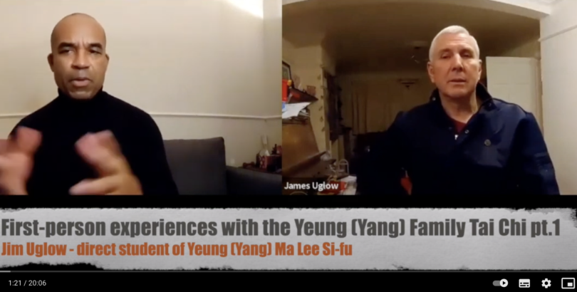 Jim Uglow - experiences with the Yeung (Yang) Family Tai Chi | Taichi ...
